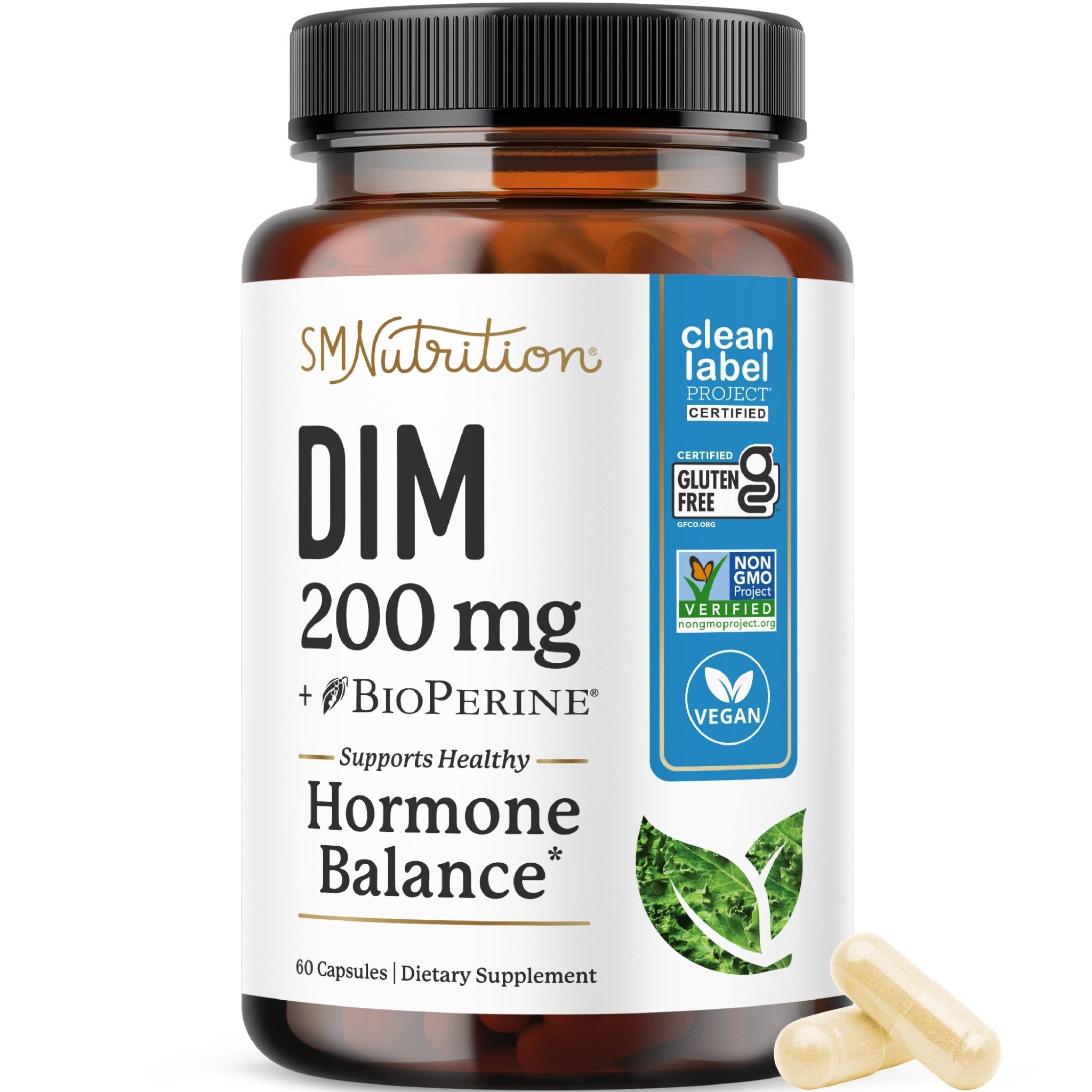 DIM 200mg Supplement (DiindolylMethane) - SMNutrition